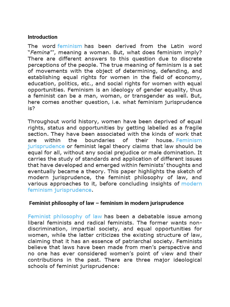 Feminism | PDF | Gender Studies | Feminism