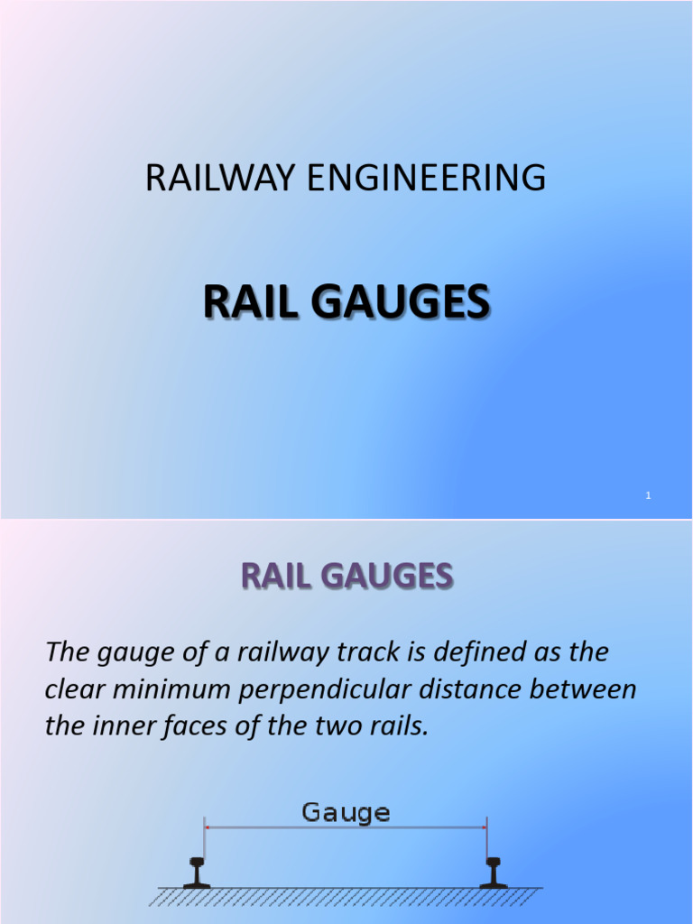 Lecture 4 Railgaugesrailsections Copy 140331023944 Phpapp02 | PDF ...