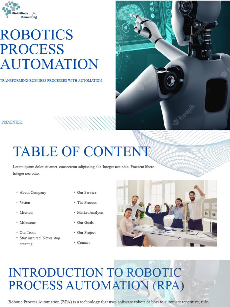 Robotics Process Automation | PDF | Automation | Computing