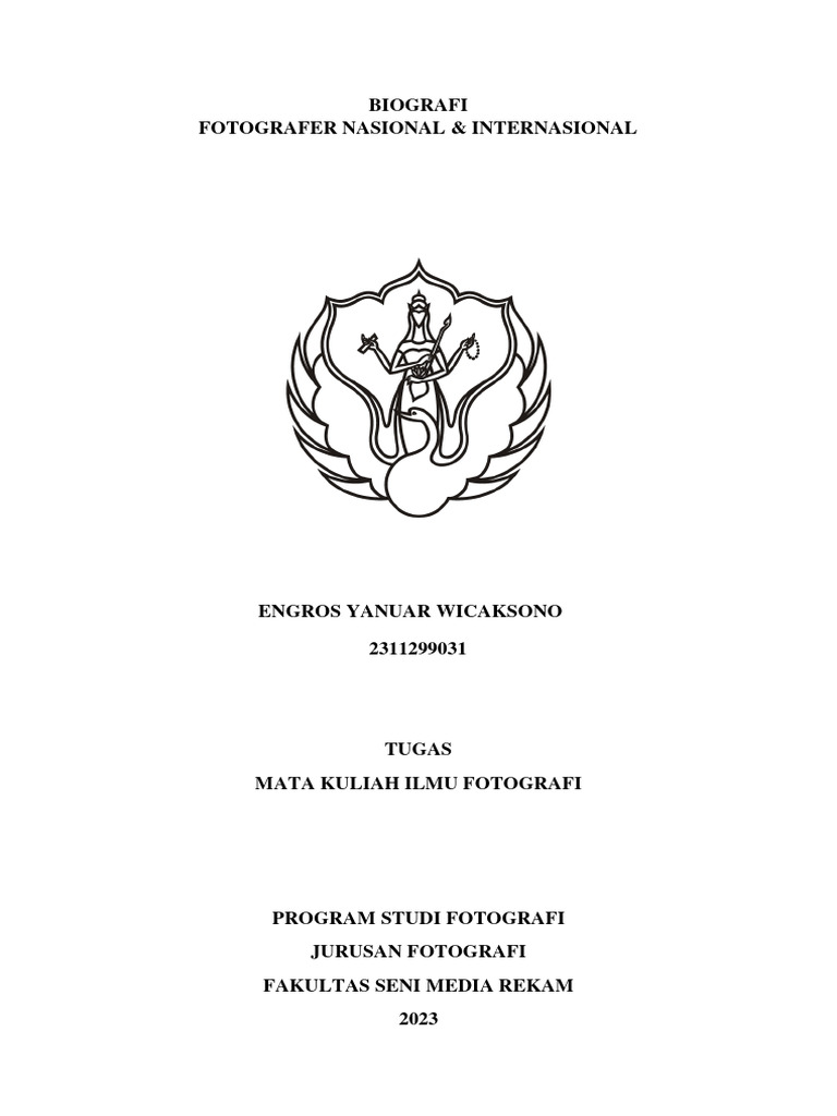 TUGAS ILMU FOTOGRAFI Ke-2 - Engros Yanuar Wicaksono - A | PDF