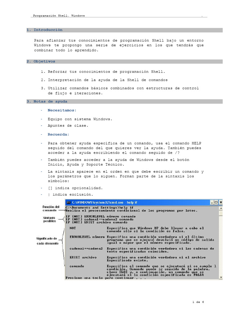 2 Prac Shell - Windows - Chacon J | PDF | Archivo de computadora ...