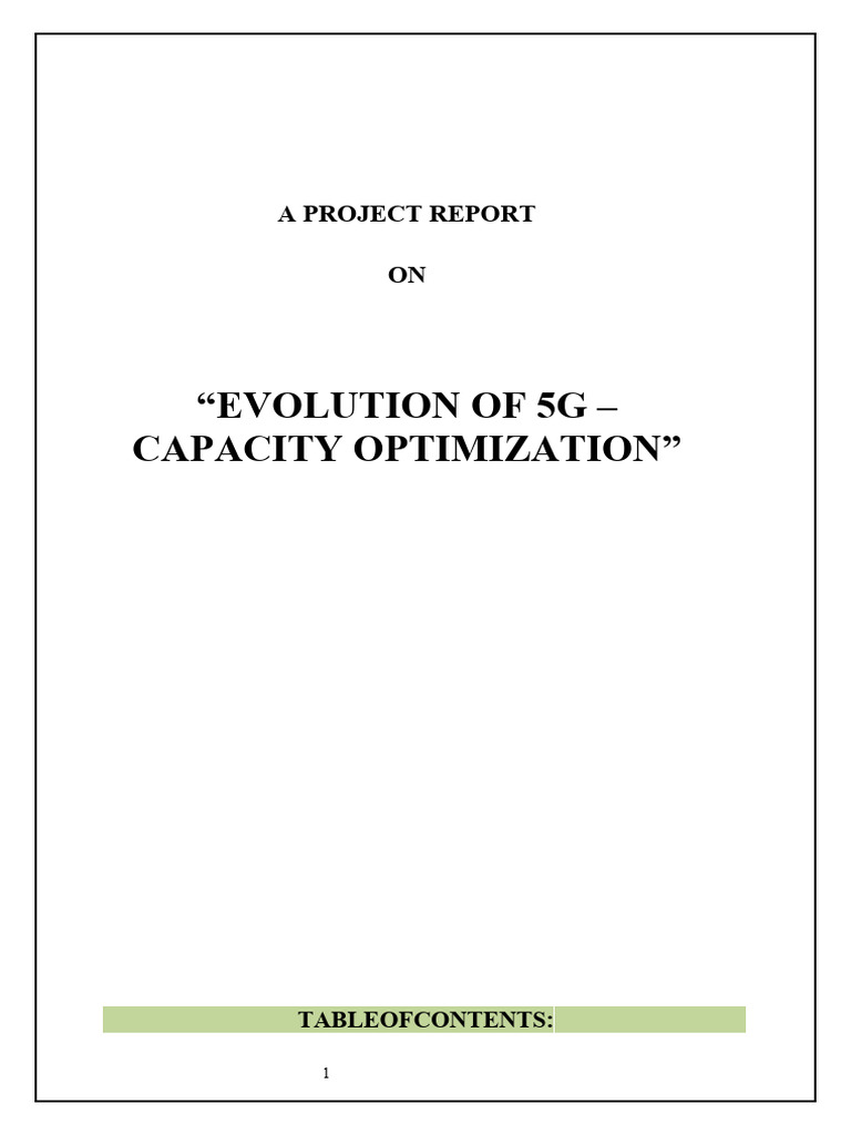 Major Project | PDF | Mimo | Computer Network