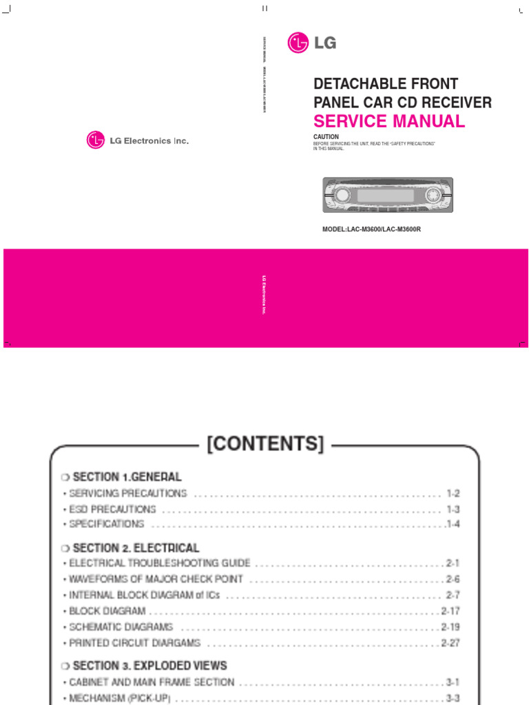 Lac-M3600 M3600R | PDF | Electrostatic Discharge | Electrical Connector