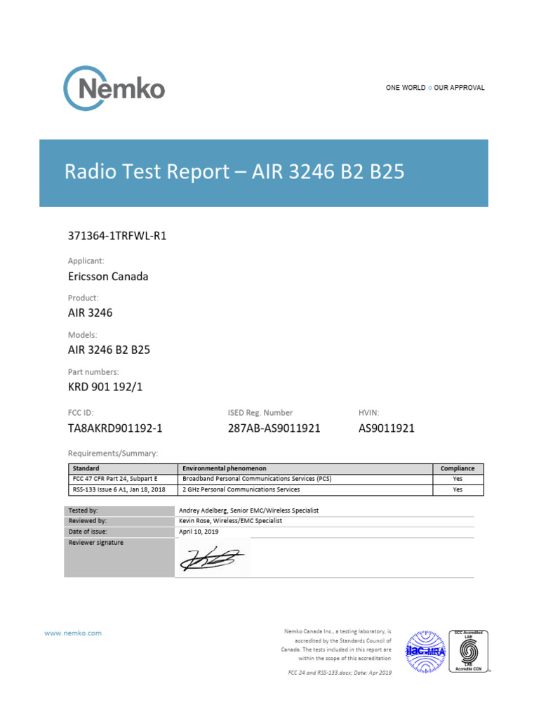 Air 3246 | PDF | Wireless | Information And Communications Technology