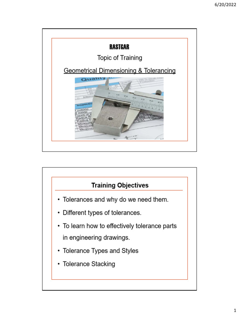 Training - Final | PDF | Engineering Tolerance | Business Process