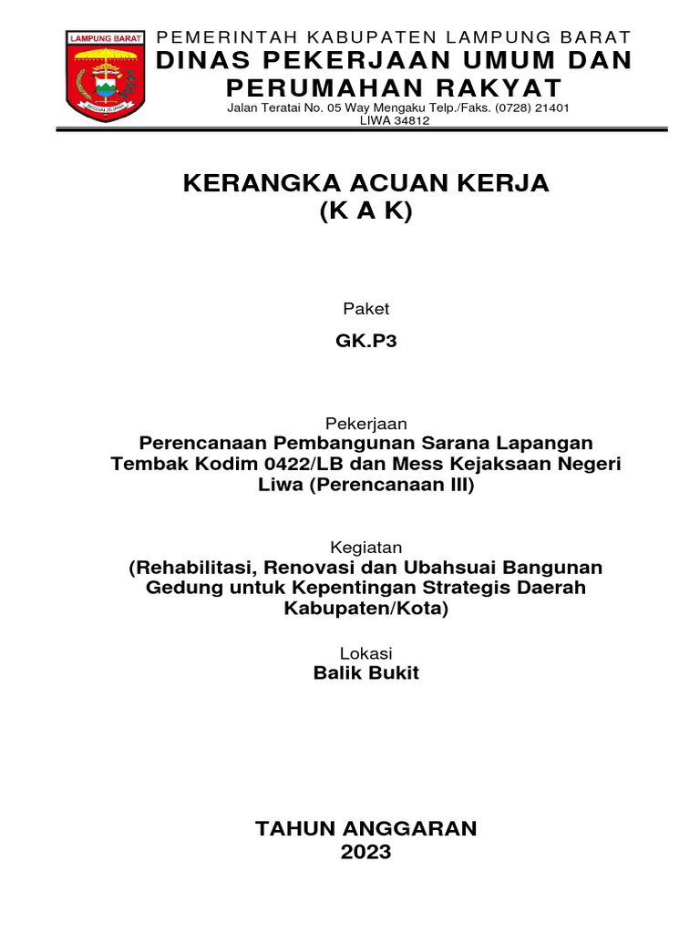 Kak GK.P3 | PDF | Teknologi & Rekayasa