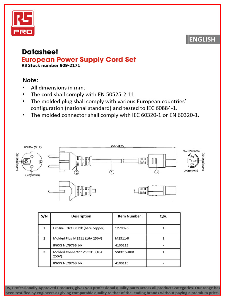 Europeanpower Supply Card Set | PDF | Manufactured Goods | Electrical ...