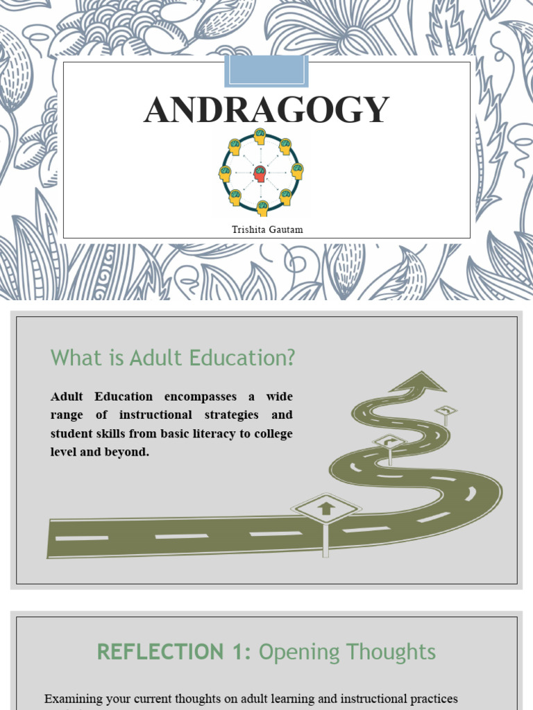 Andragogy | PDF | Adult Education | Learning