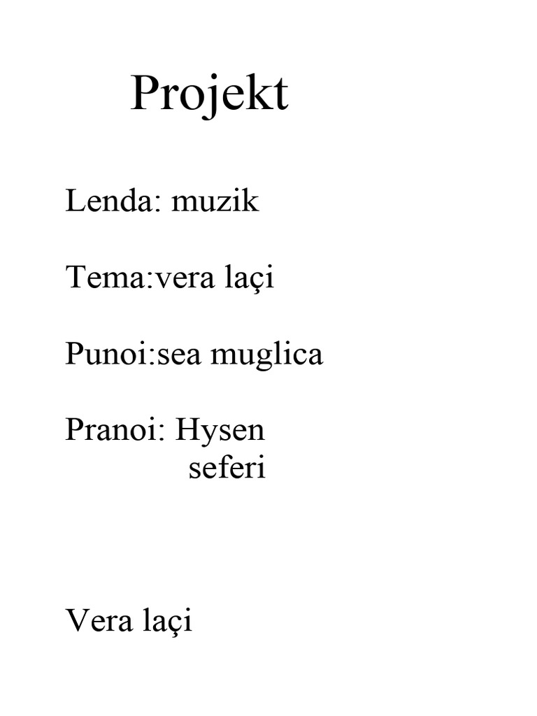 Projekt ) | PDF