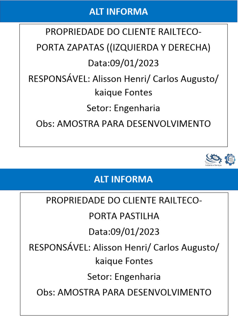 Alt - Modelo Padrao Informativo | PDF
