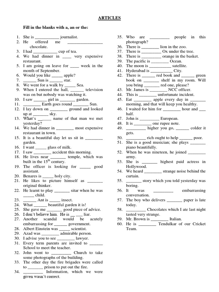 Eng Exercises | PDF