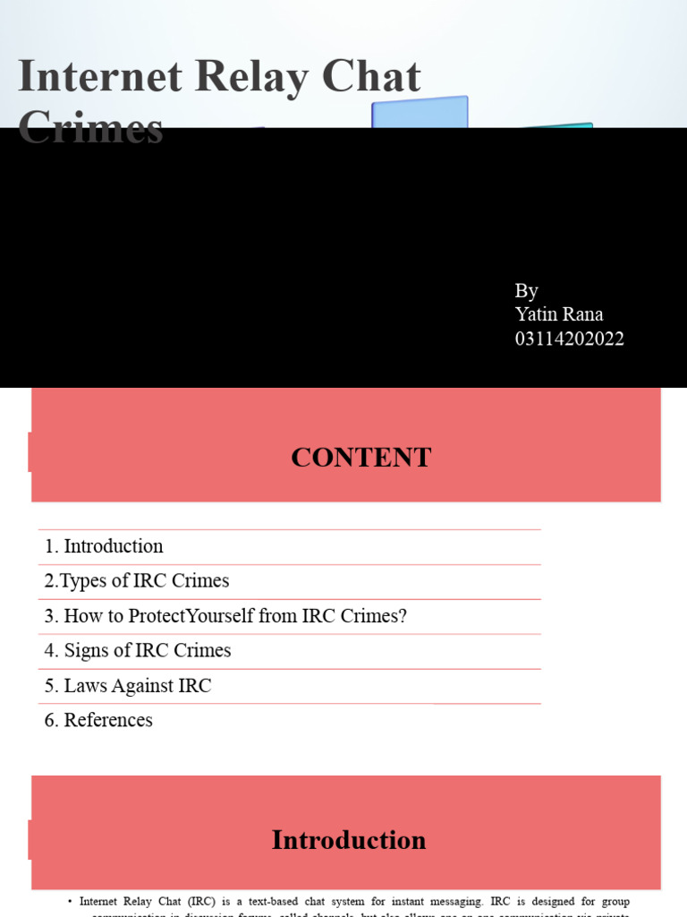 Irc Crimes | Download Free PDF | Internet Relay Chat | Denial Of ...
