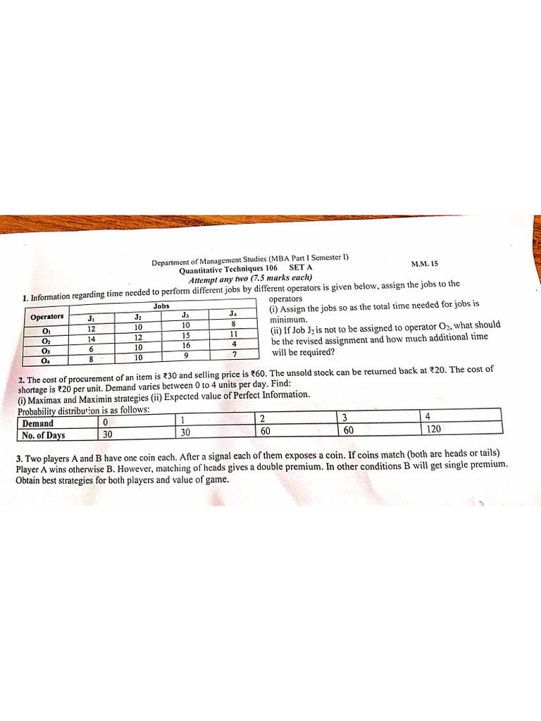 QT Assignment 2 | PDF