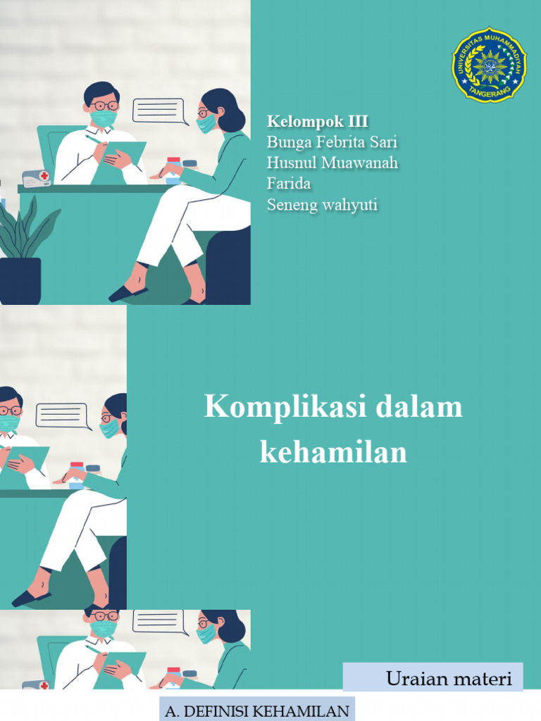 Komplikasi Kehamilan (Komplikasi Medis Dan HDK) | PDF
