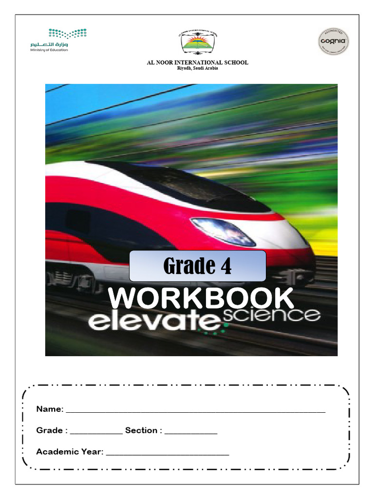 Grade 4 Science Workbook: Energy & Motion | PDF | Rock (Geology) | Fuels