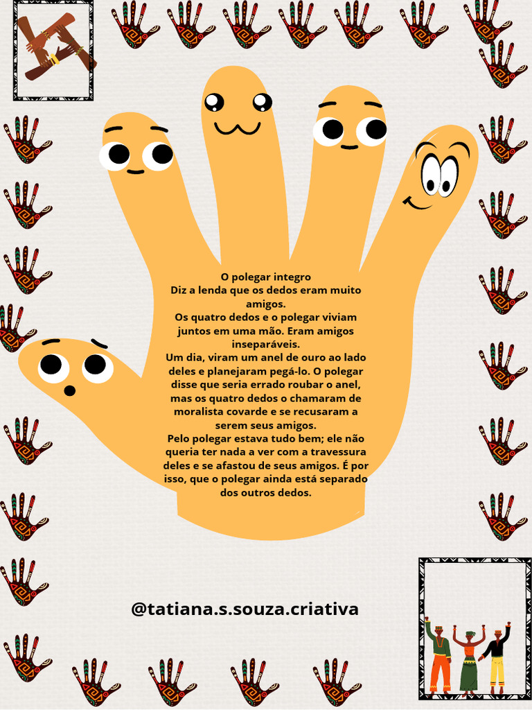 Contos Africanos (O Polegar Íntegro) @tatiana.s.souza - Criativa | PDF