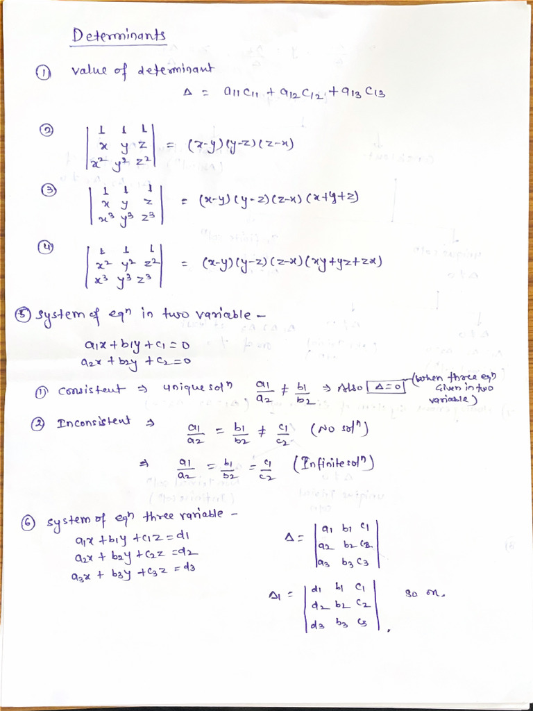 Formula Booklet - 1 | PDF