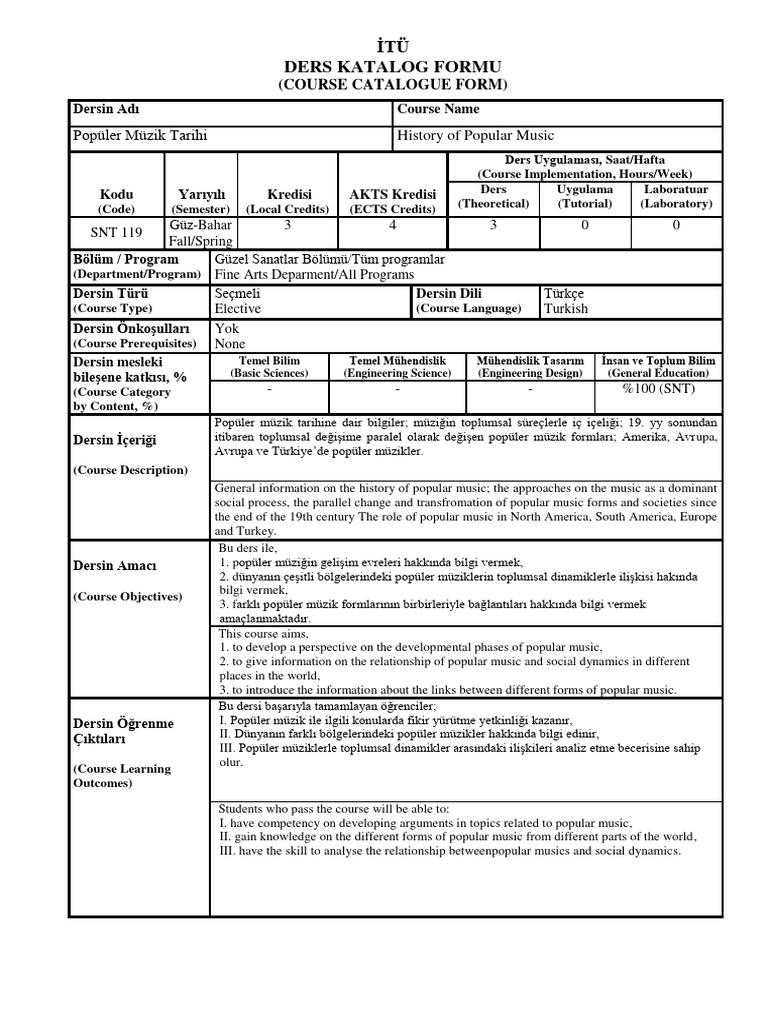 snt119 Populer Muzik Tarihi | PDF