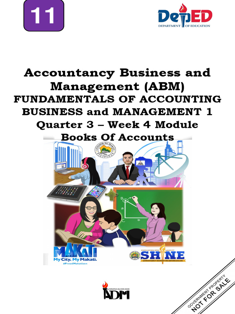 Abm11-Fundamentals of Accountancy-Q3-Wk4-Module | PDF | Debits And ...