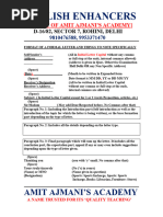 EXERCISES FOR PORTFOLIO Class 10 English | PDF