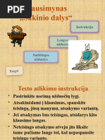 Nosiniu Raidziu Rasymas Zodziu Saknyje - Taisykles - Pask. | PDF