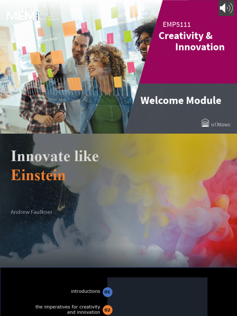 5111 Welcome - Innovate Like Einstein | PDF | Creativity | Innovation