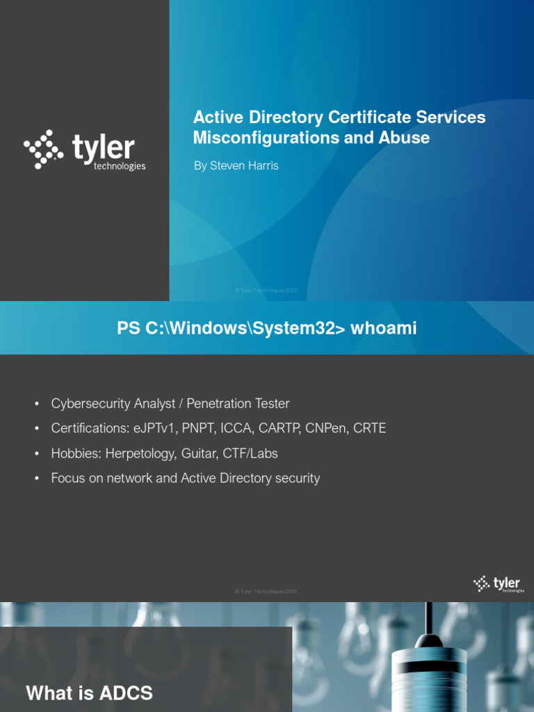 ADCS | PDF | Public Key Certificate | Active Directory