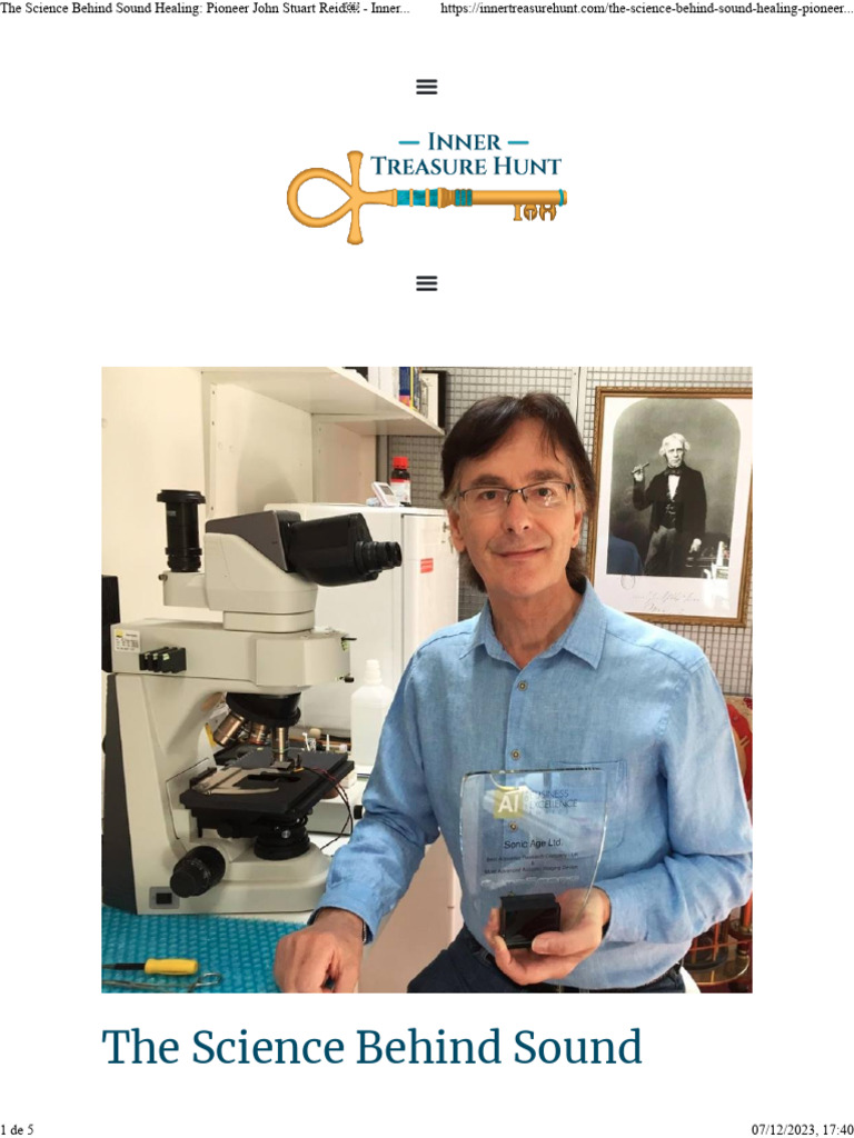 The Science Behind Sound Healing Pioneer John Stuart Reid - Inner ...