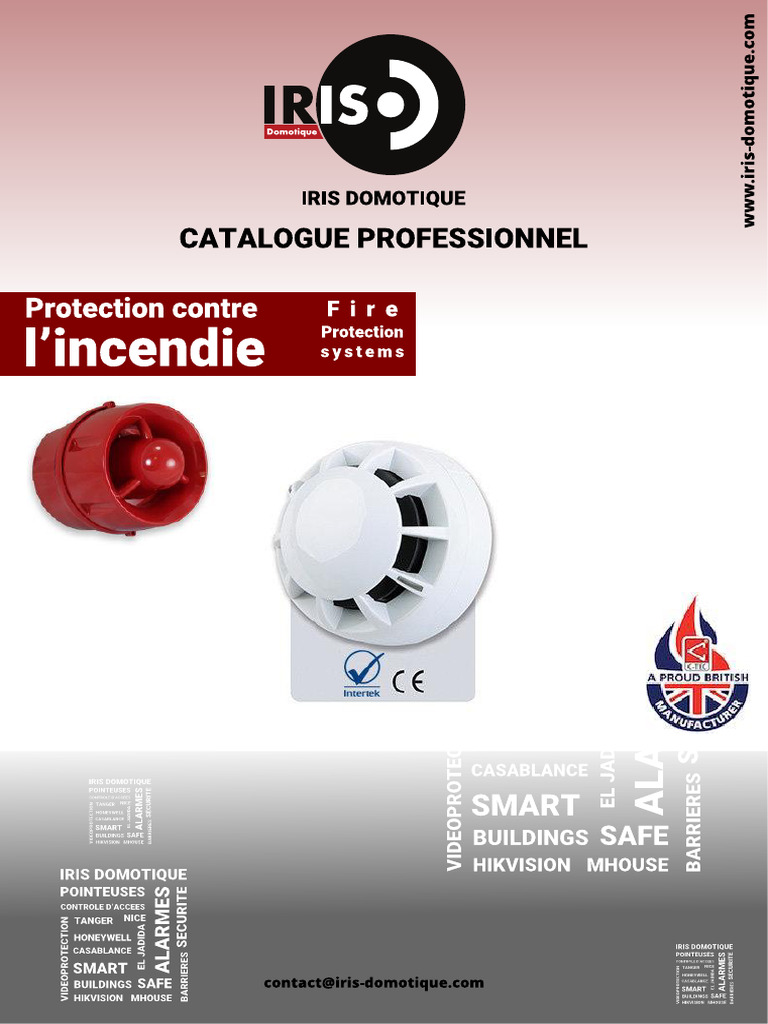 Systeme Anti Incendie Ctec A Tanger | PDF