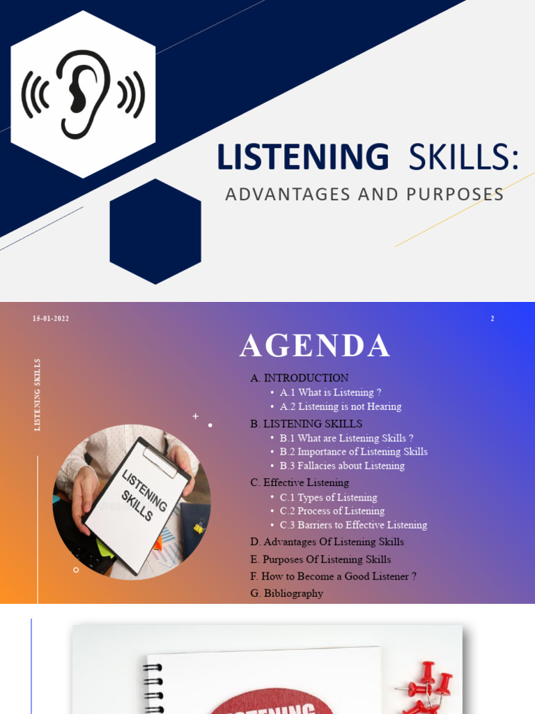 Listening Skills | PDF | Communication | Knowledge