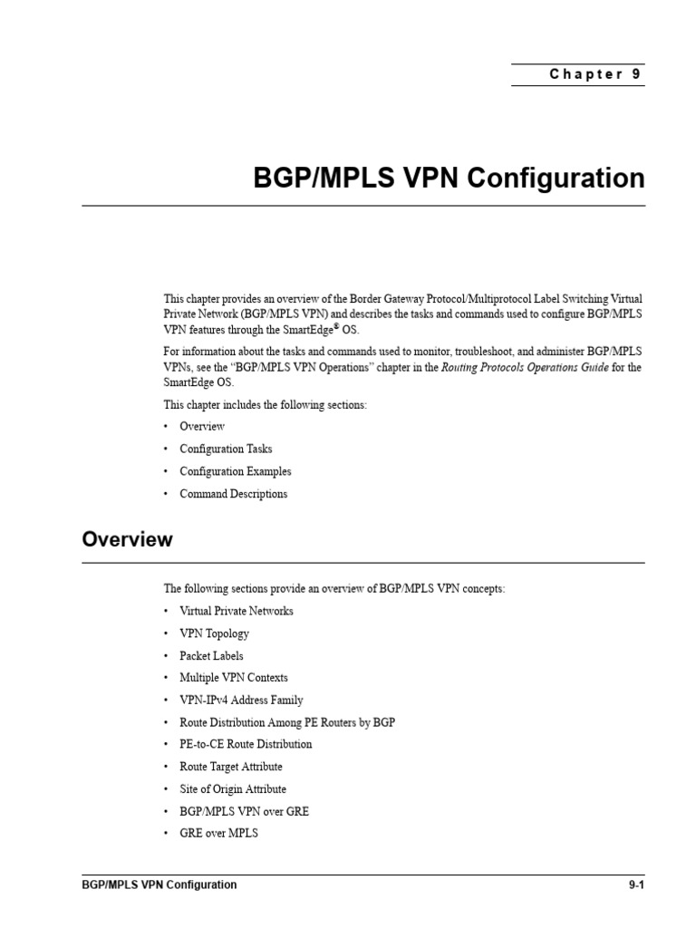 SR BGP VPN | PDF | Virtual Private Network | Networking