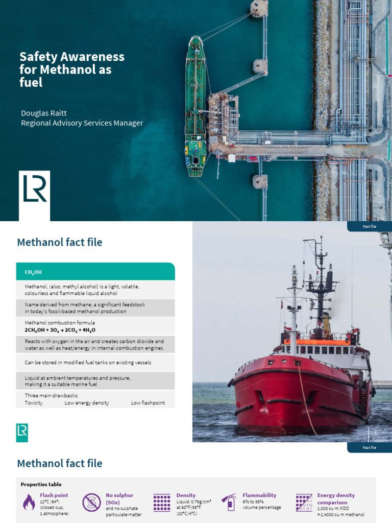 Methanol Safe Handling Guidelines | PDF | Methanol | Fuel Oil