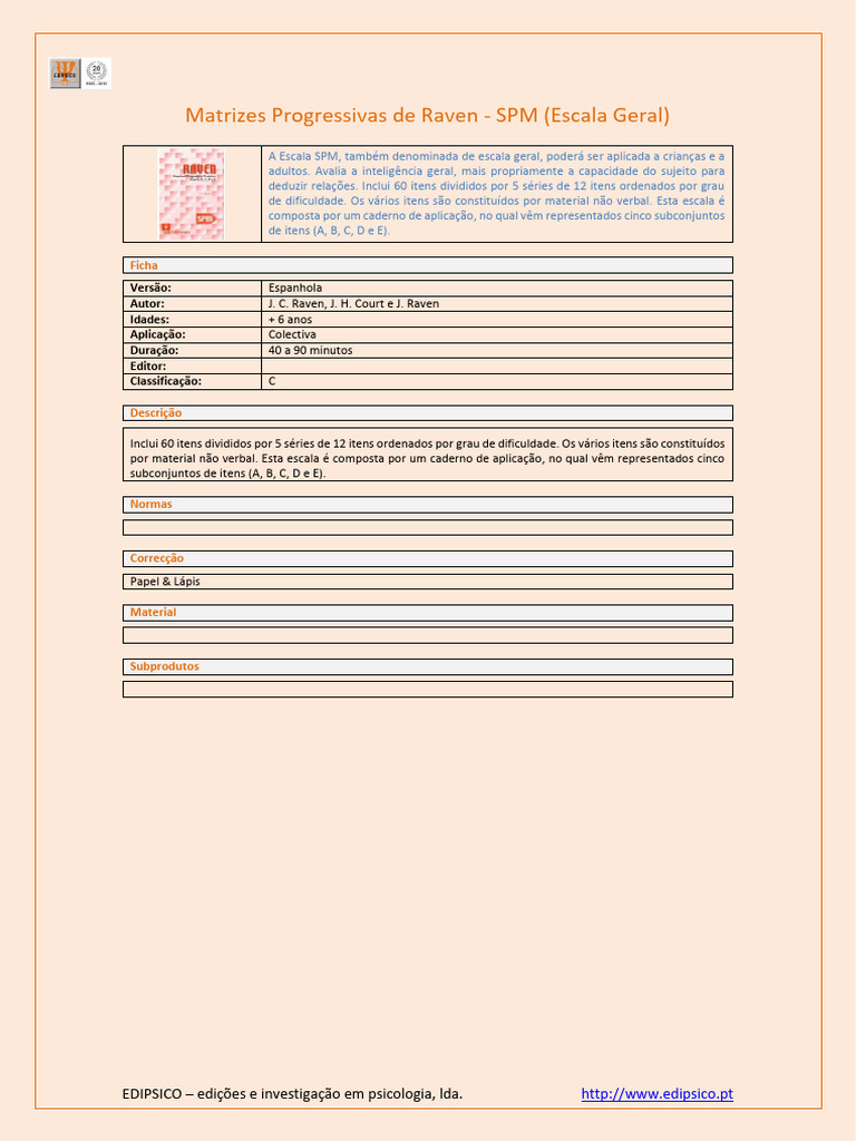 Raven SPM | PDF | Artes Linguísticas e Disciplina | Ciências e Matemática