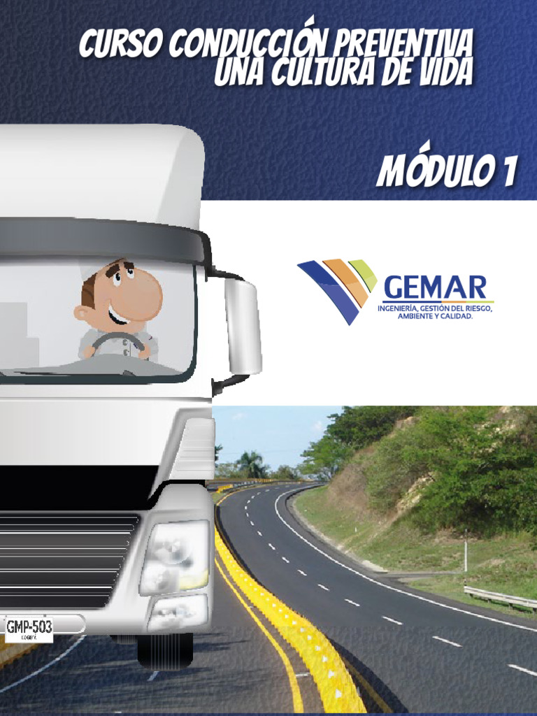 Modulo1-Conduccion Preventiva | PDF | Seguridad vial | Licencia de conducir
