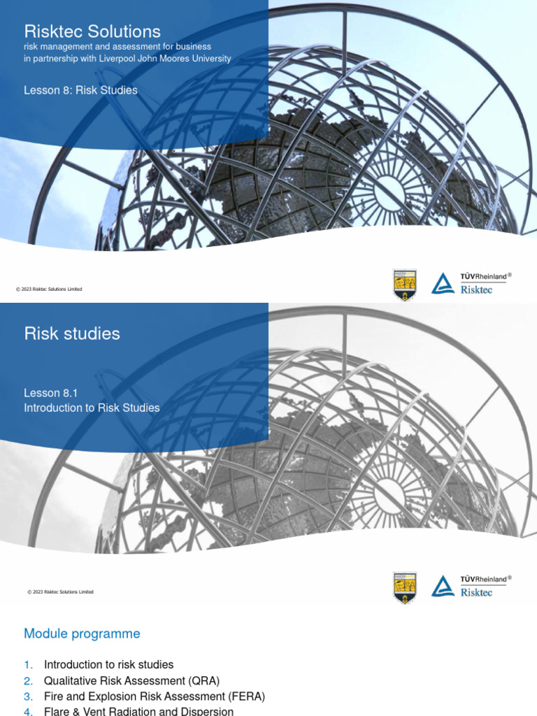 Fire and Explosion Risk Assessment Overview | PDF