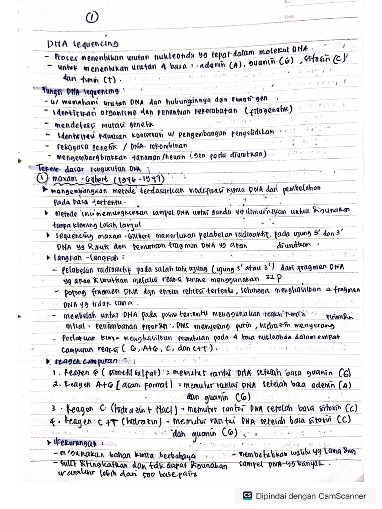 Catetan Biotek | PDF