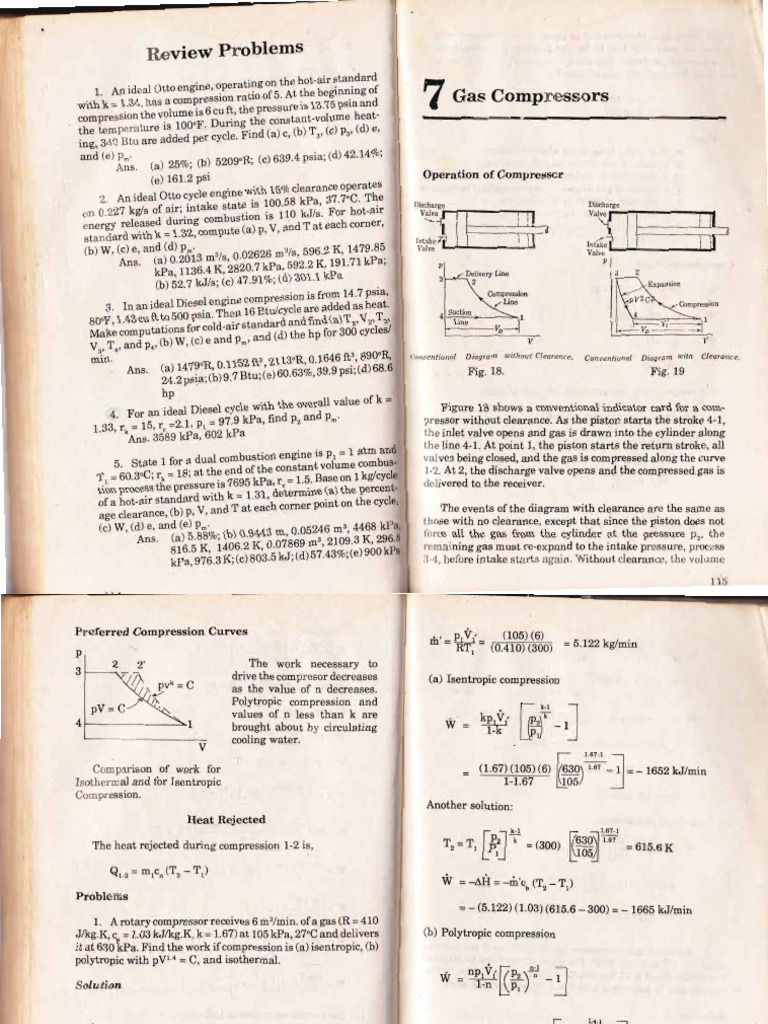 Gas Compressor | PDF | Applied And Interdisciplinary Physics | Physical ...