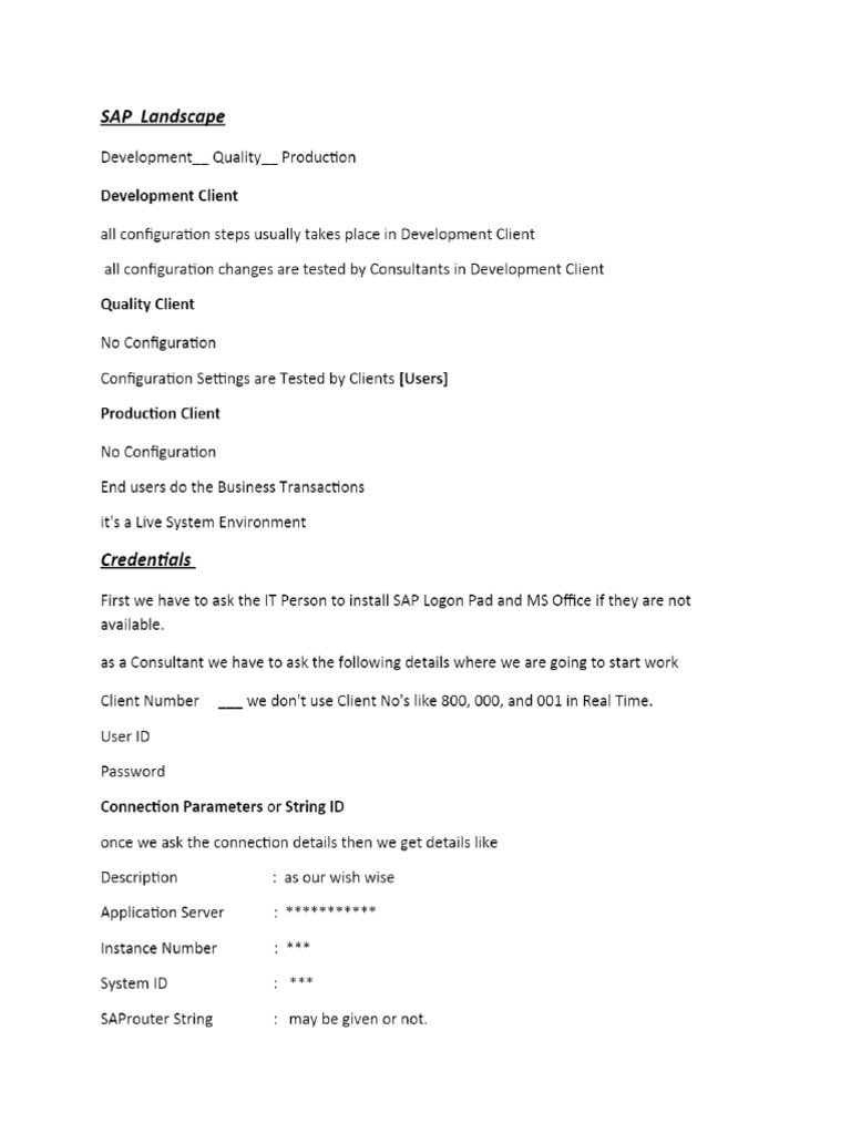 Real Time Project SAP - TOAZ - INFO | PDF