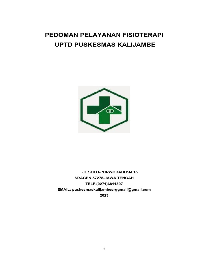 Pedoman Fisioterapi | PDF