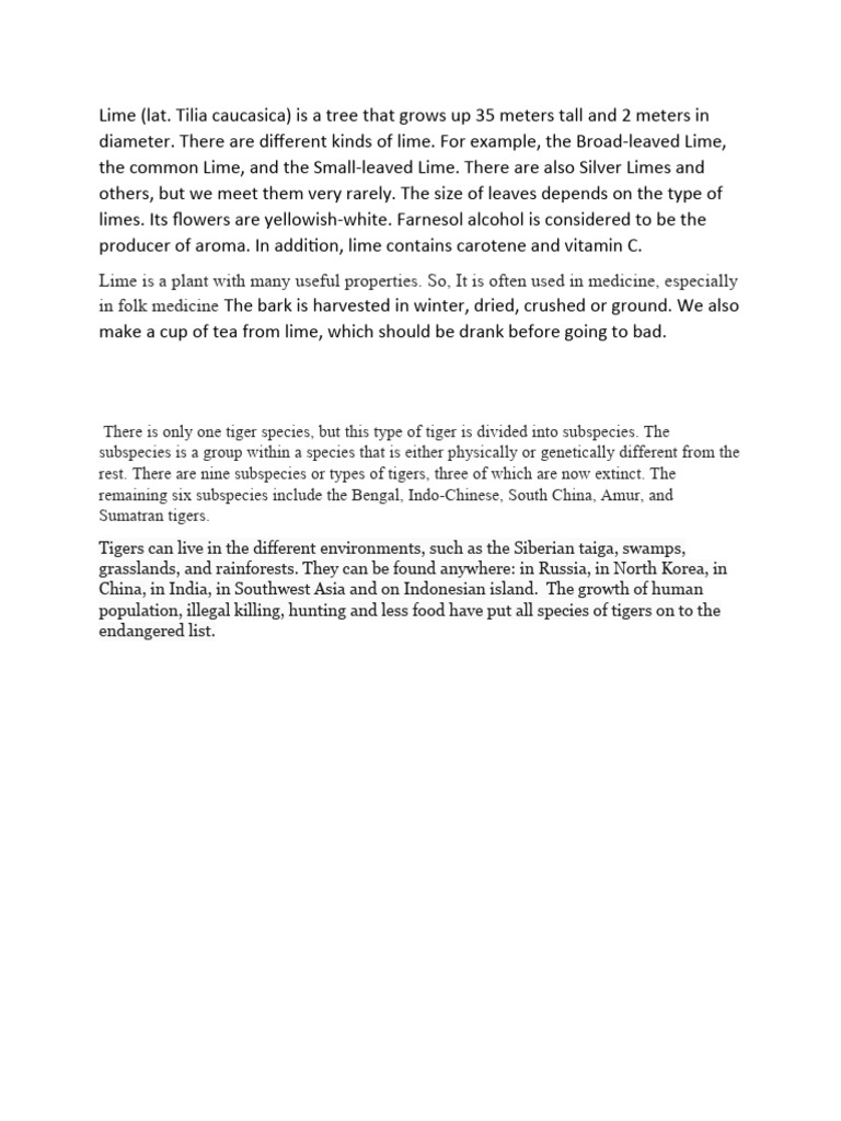 Lime | PDF