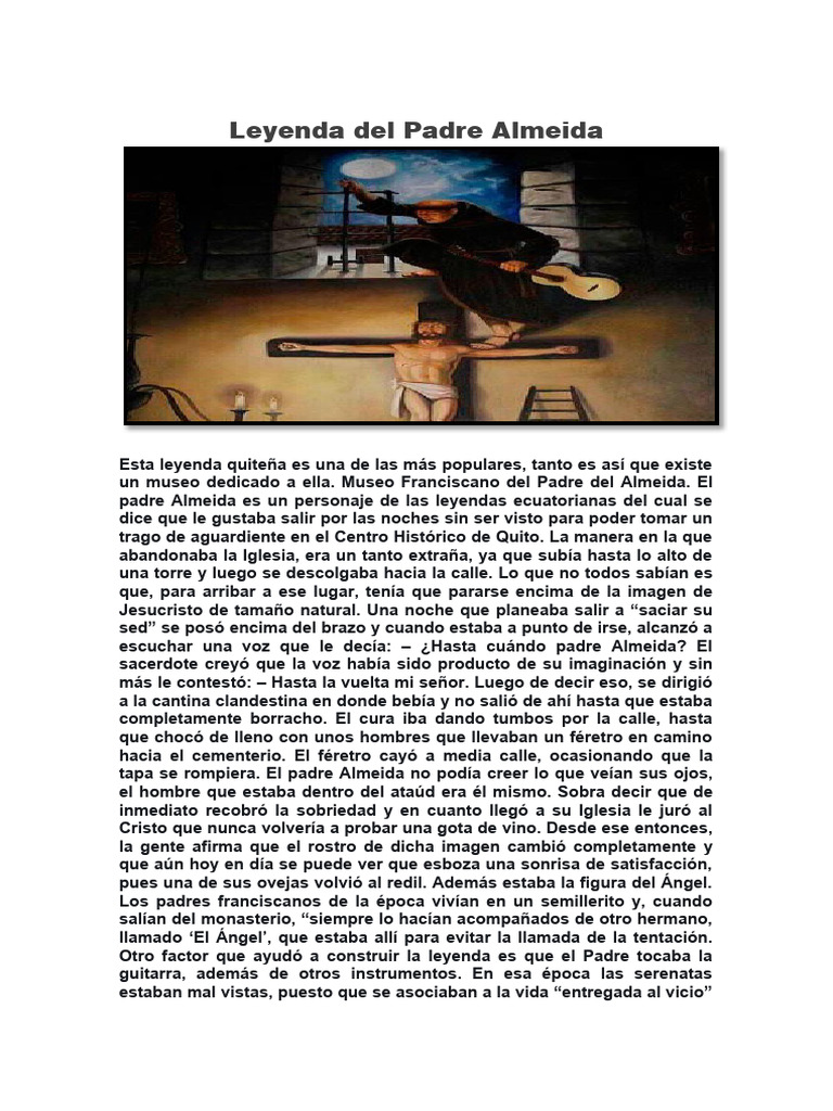 Leyenda Del Padre Almeida | PDF