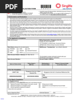 Singlife B90 Application Declaration | PDF