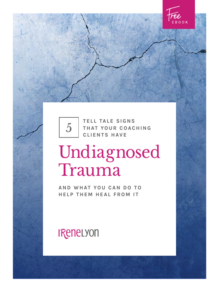 5 Tell Tale Signs Trauma | PDF | Psychological Trauma | Stress (Biology)