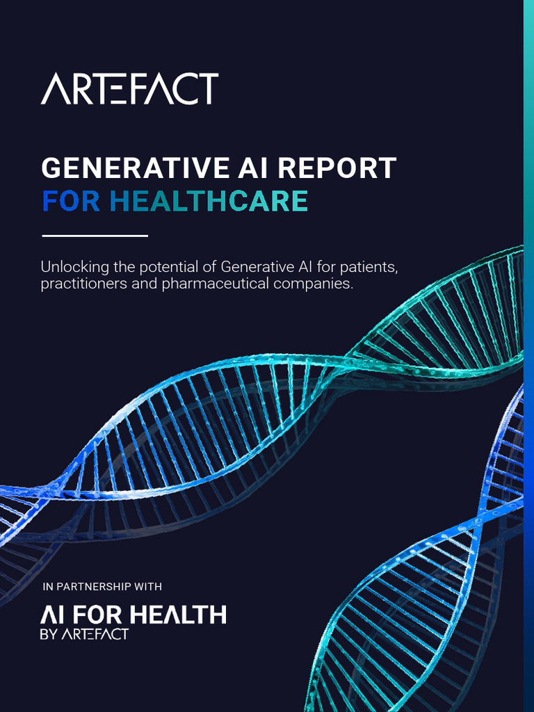 Generative Ai Report For Healthcare | PDF | Clinical Trial | Health Care