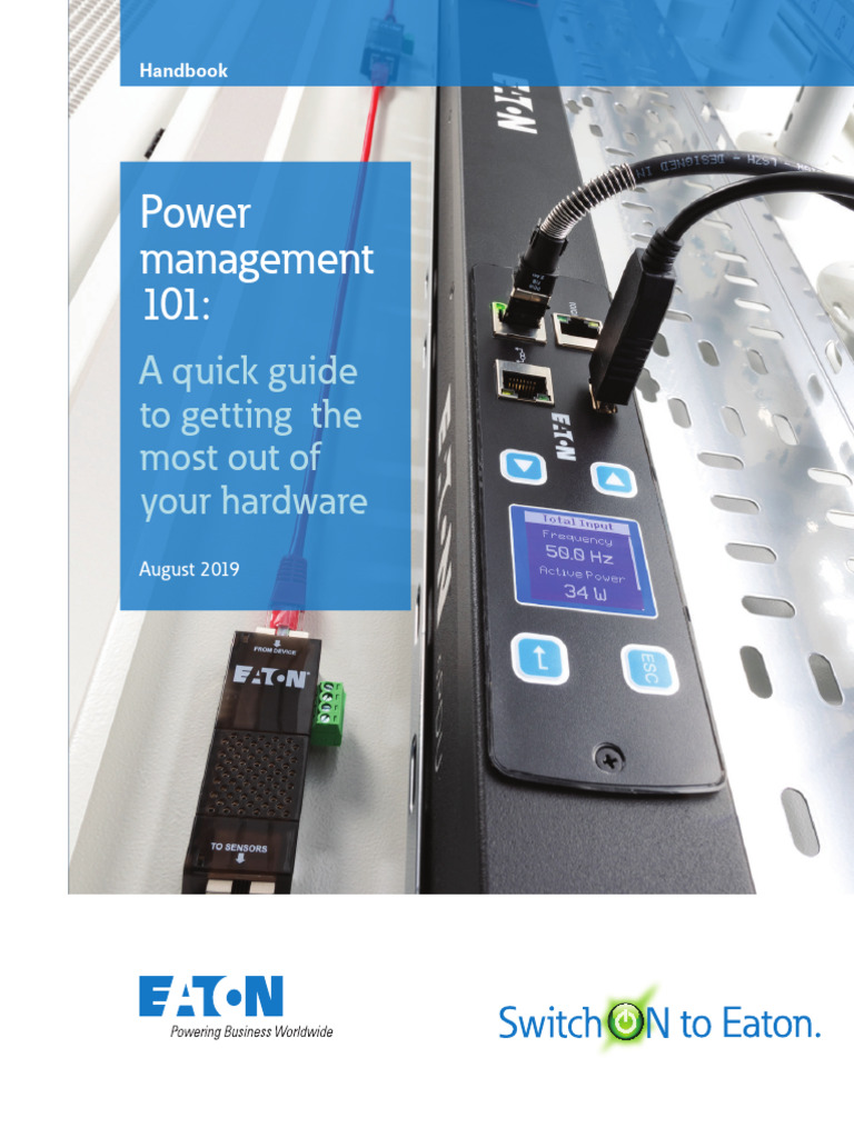 Eaton Power Management Handbook MZ152010EN | PDF | Computer Network | Relay