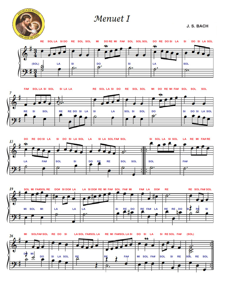 Partitura Con Notas | PDF