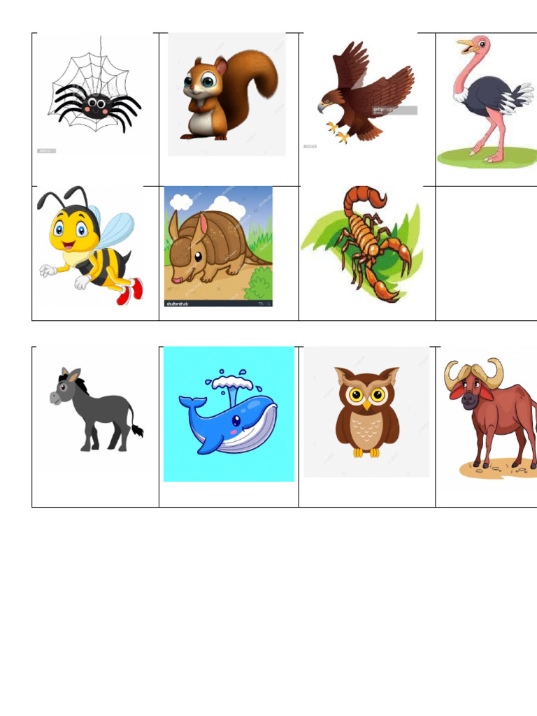 animales | PDF