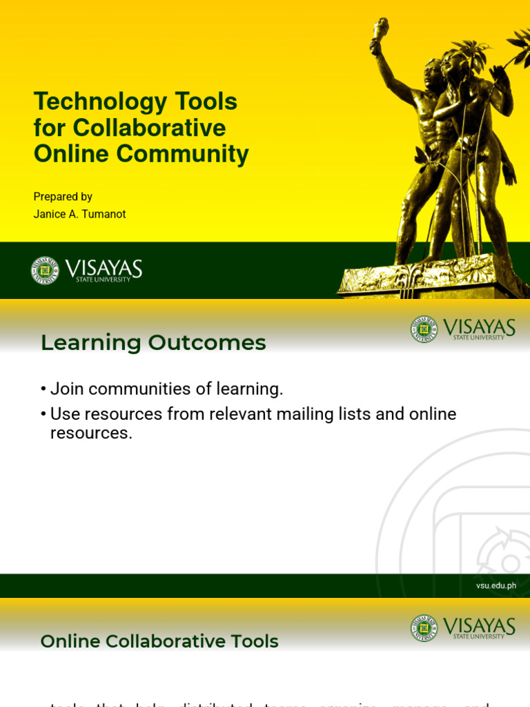 Online Collaboration Tools Guide | PDF | Microblogging | Educational Technology