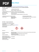 MSDS Aica Aibon Polish | PDF | Personal Protective Equipment | Fires