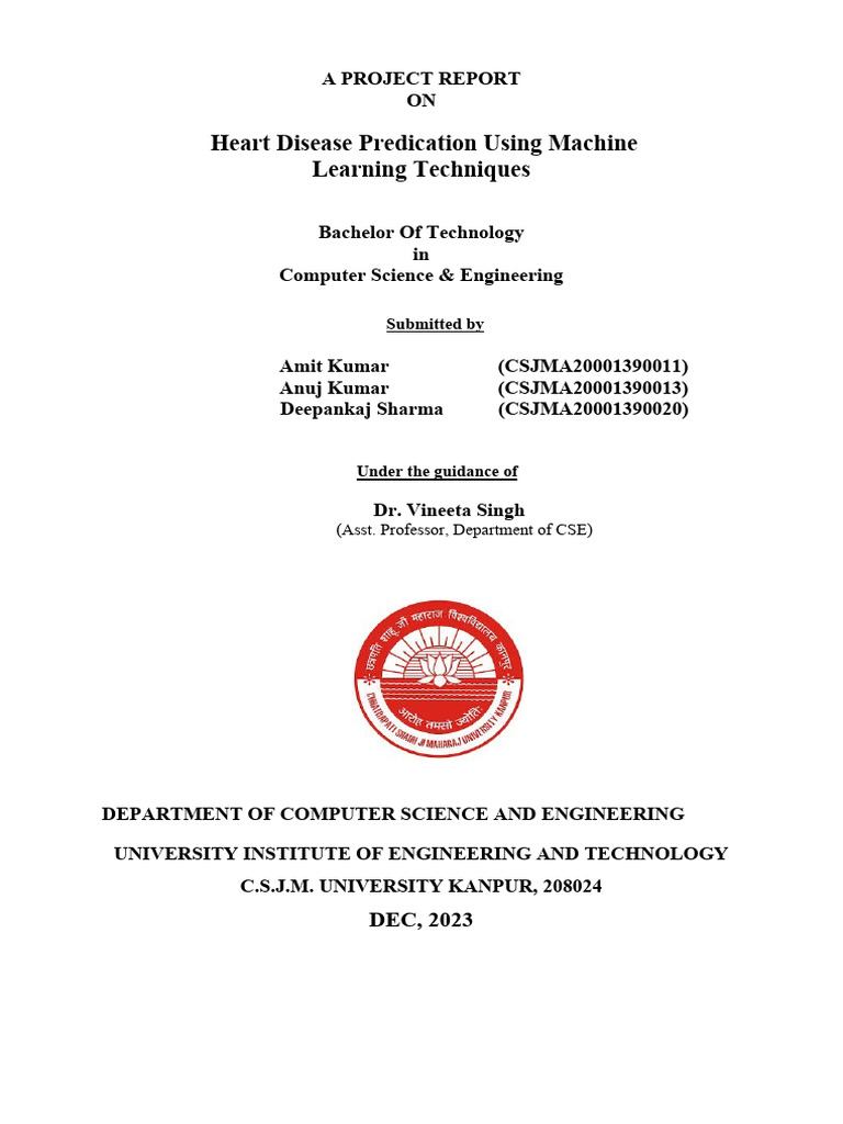 SST Word | PDF | Machine Learning | Cardiovascular Diseases